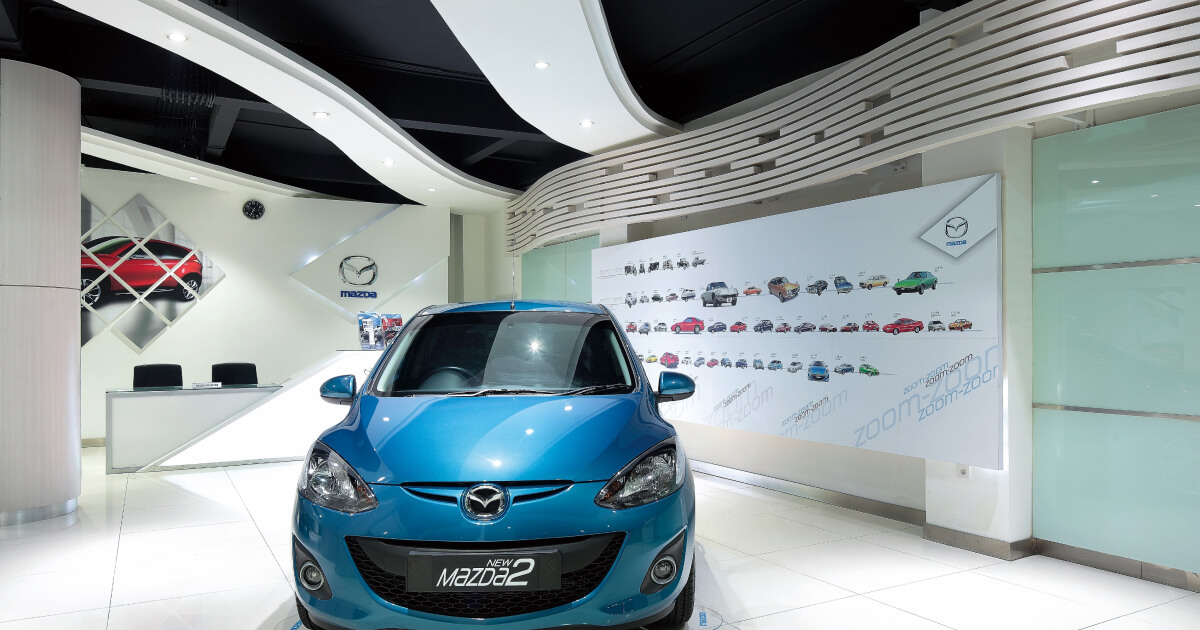 Mazda showroom Pecenongan | Case Study | Indonesia | Panasonic Lighting