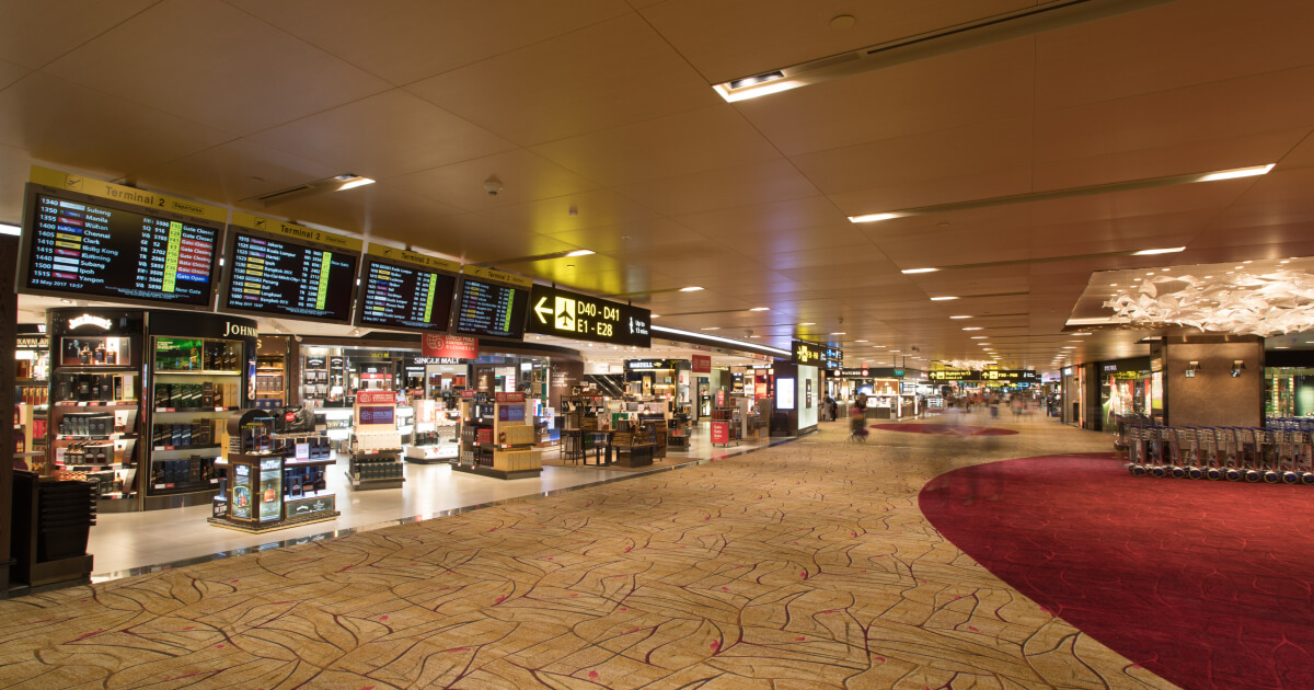 Changi Airport Terminal 2 (Departure hall) | Case Study | India ...