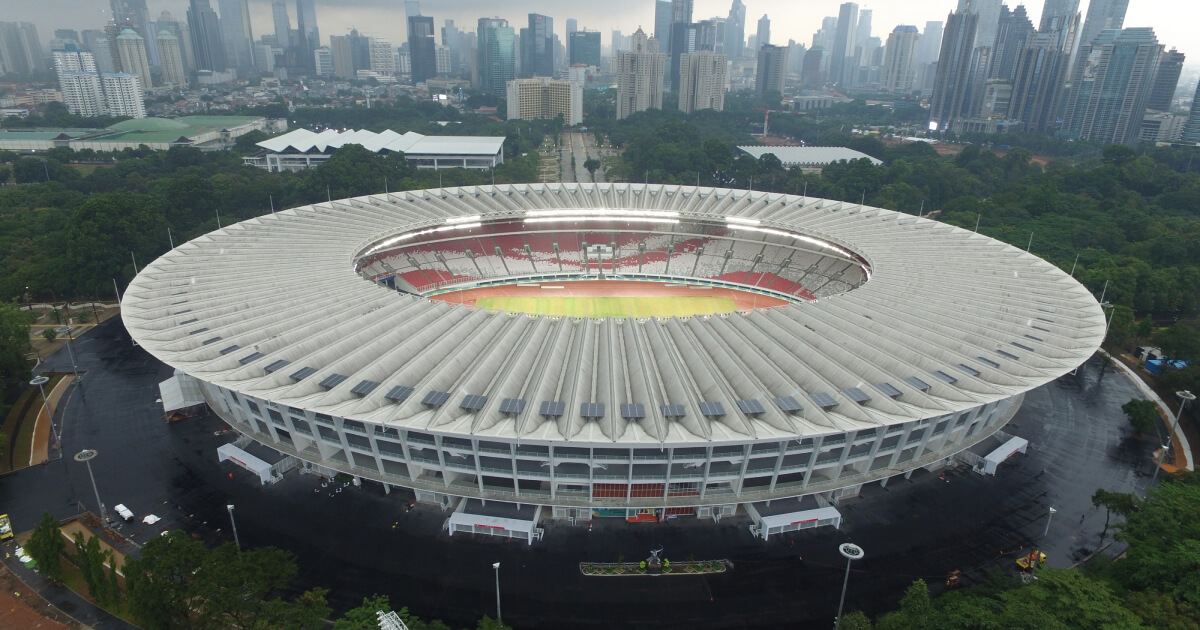 Stadion Gelora Bung Karno | Studi kasus | Indonesia | Panasonic Lighting