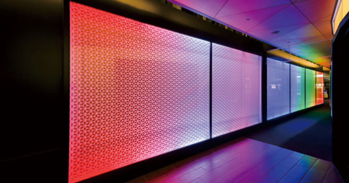 อุโมงค์เปลี่ยนผ่านสำหรับการปรับปรุงชั้นที่ 5 (ทางออก) ของ TOKYO SKYTREE ...